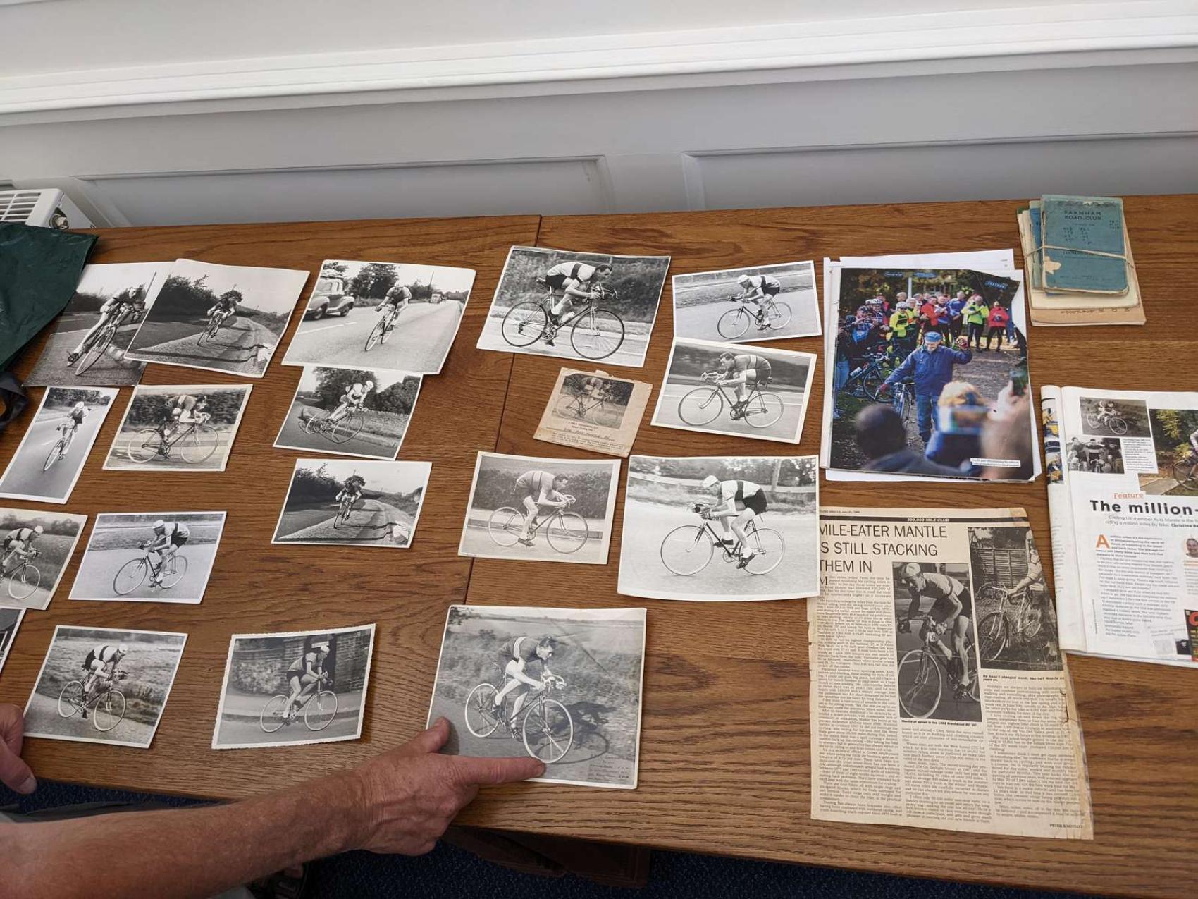 Million-mile man Russ Mantle honoured | Cycling UK